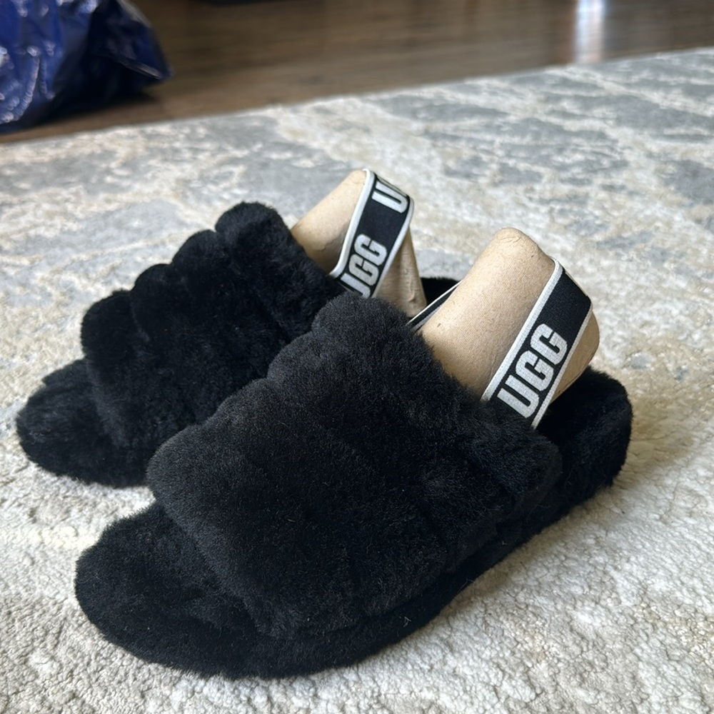 Ugg Fluff Yeah Slides - Gem